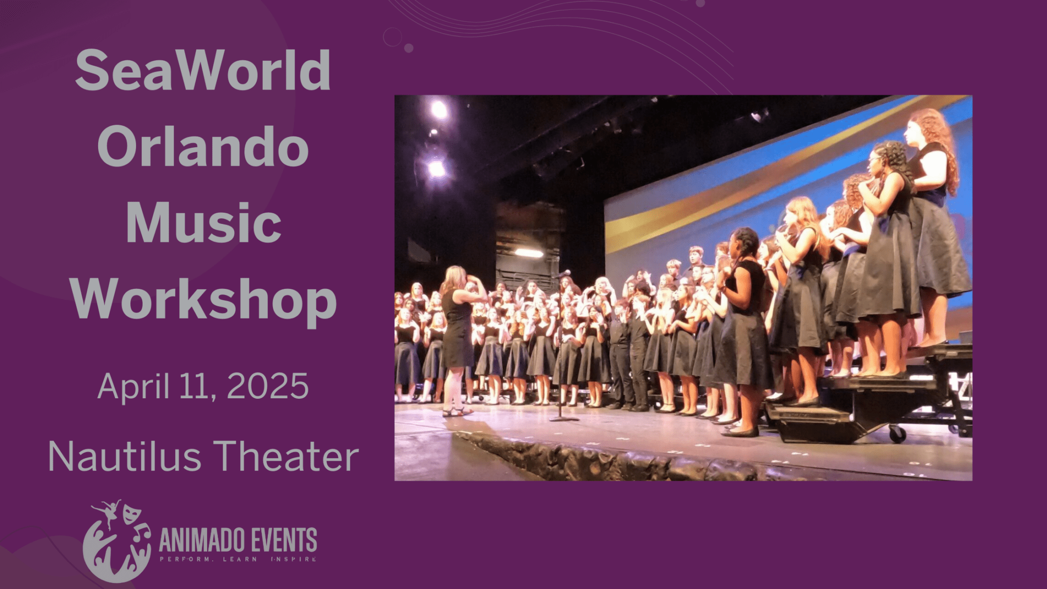 SeaWorld Orlando Music Workshop – Animado Events